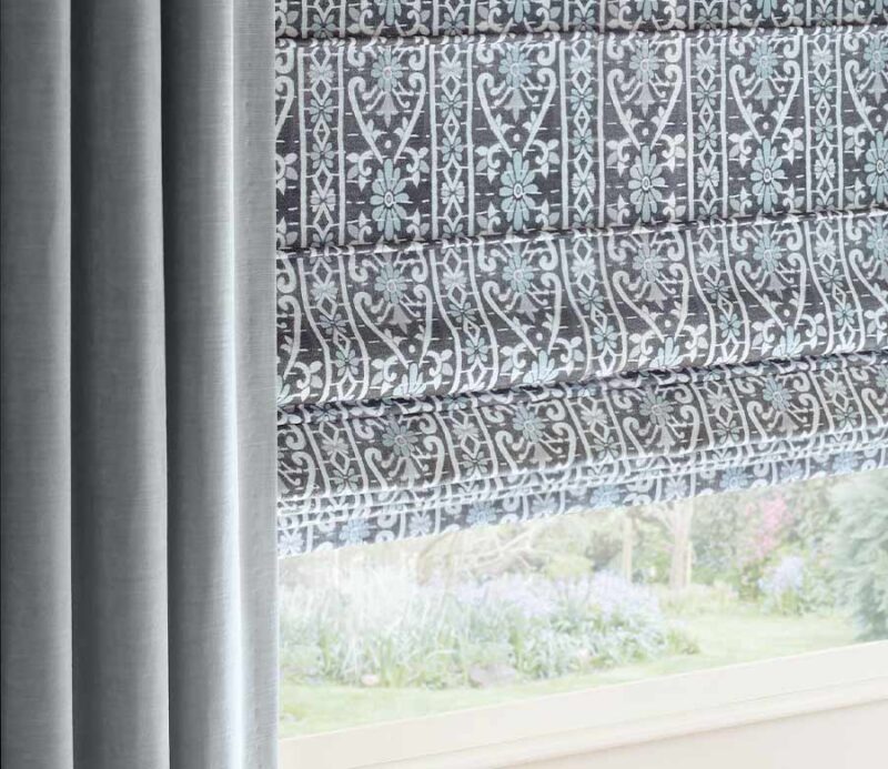 Custom Roman Shades | The Design Studio™ | Hunter Douglas Houston