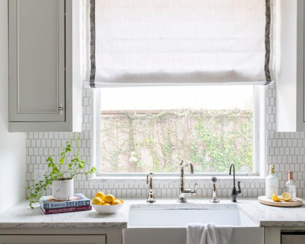 Classic Roman Shades | Recent Work in the Houston Area